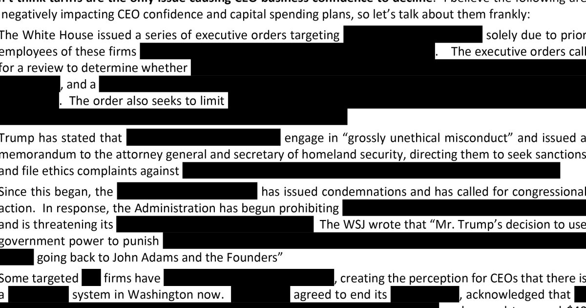Redacted | J.P. Morgan Private Bank EMEA